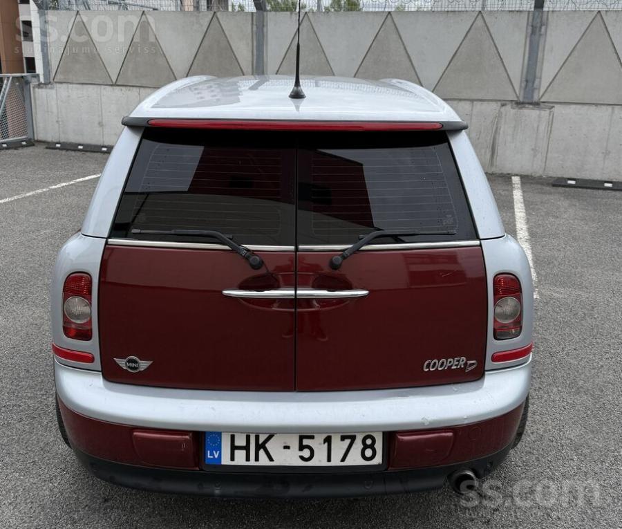Sarkans MINI Clubman 2009 Rīga, ar dzinēja tilpumu 1.60 L un nobraukumu 155 tūkst. km par 3390 €, foto 9 vietnē AUTOMOTO.COM.LV