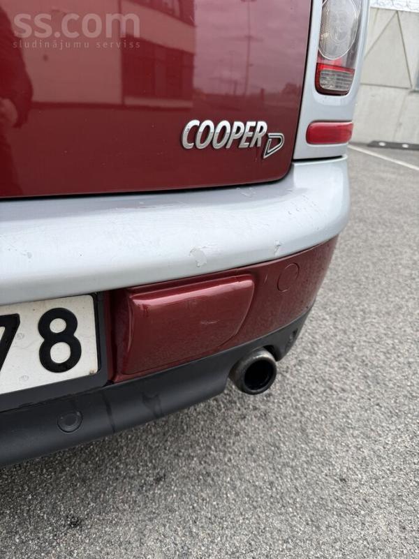 Sarkans MINI Clubman 2009 Rīga, ar dzinēja tilpumu 1.60 L un nobraukumu 155 tūkst. km par 3390 €, foto 10 vietnē AUTOMOTO.COM.LV