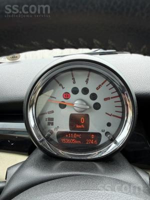 Sarkans MINI Clubman 2009 Rīga, ar dzinēja tilpumu 1.60 L un nobraukumu 155 tūkst. km par 3390 €, foto 13 vietnē AUTOMOTO.COM.LV