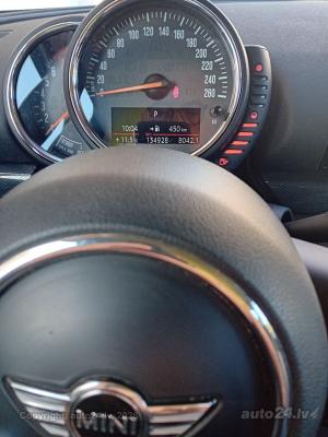 Red MINI Clubman 2016 in Tallinn, with an engine capacity of 1.50 L and mileage of 135 thousand km for 12900 €, photo 14 on AUTOMOTO.COM.LV