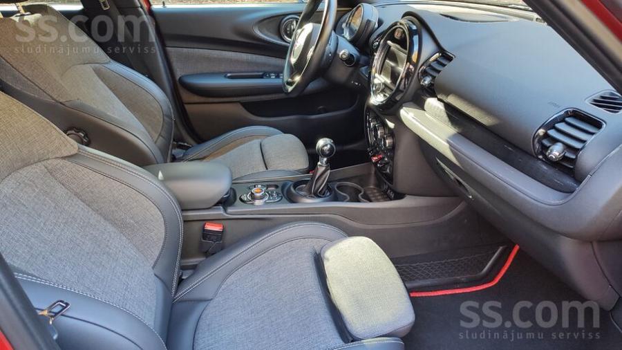 Red MINI Clubman 2016 in Riga, with an engine capacity of 2.00 L and mileage of 199 thousand km for 9500 €, photo 13 on AUTOMOTO.COM.LV