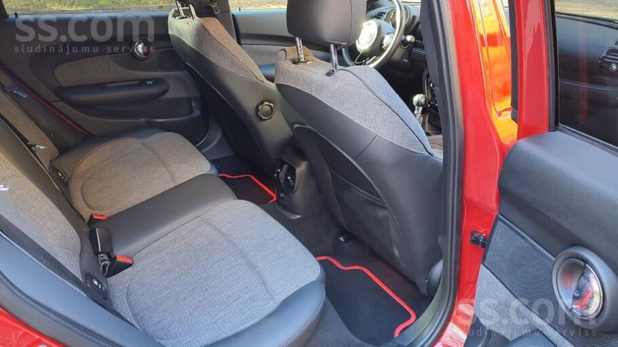 Red MINI Clubman 2016 in Riga, with an engine capacity of 2.00 L and mileage of 199 thousand km for 9500 €, photo 14 on AUTOMOTO.COM.LV