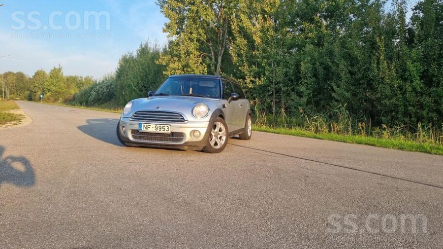 MINI Clubman 2008 in Tukums, with an engine capacity of 1.60 L and mileage of 306 thousand km for 3000 €, photo 1 on AUTOMOTO.COM.LV