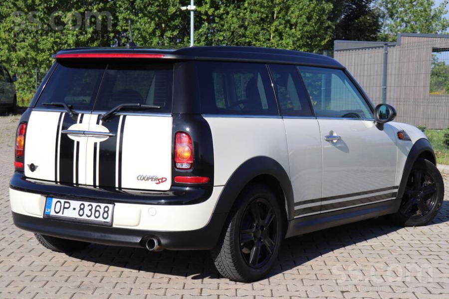 MINI Clubman 2009 in Riga, with an engine capacity of 1.60 L and mileage of 261 thousand km for 4450 €, photo 10 on AUTOMOTO.COM.LV