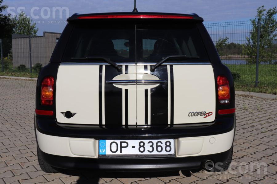 MINI Clubman 2009 in Riga, with an engine capacity of 1.60 L and mileage of 261 thousand km for 4450 €, photo 11 on AUTOMOTO.COM.LV