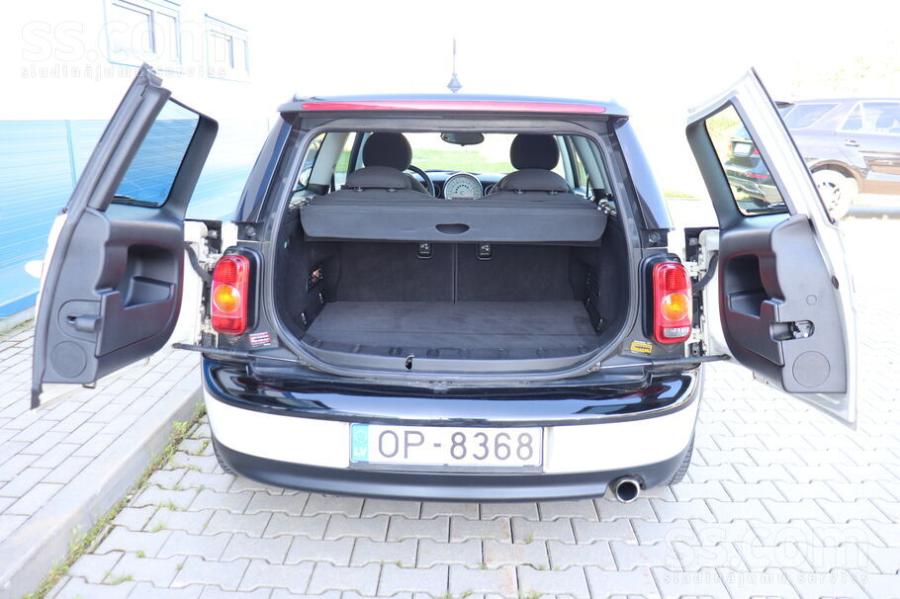 MINI Clubman 2009 in Riga, with an engine capacity of 1.60 L and mileage of 261 thousand km for 4450 €, photo 17 on AUTOMOTO.COM.LV