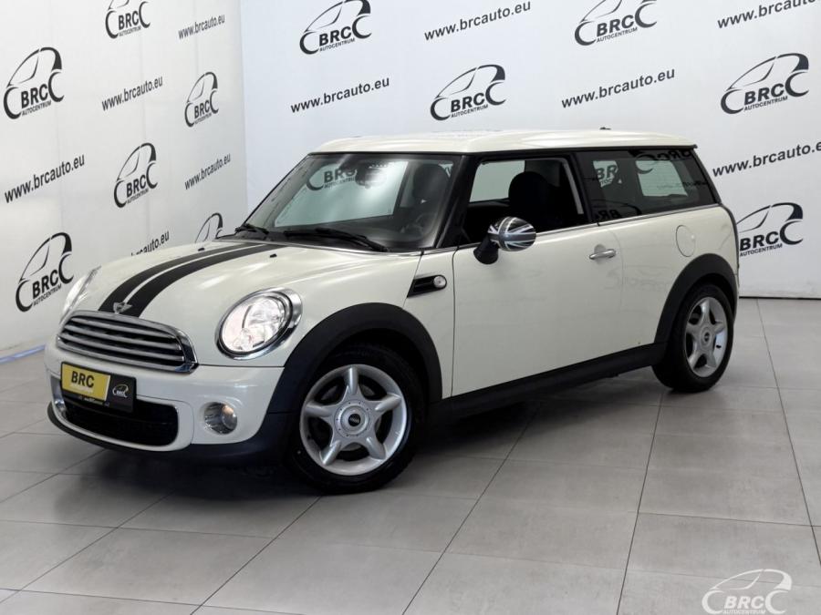 MINI Clubman 2014 Viļņa, ar dzinēja tilpumu 1.60 L un nobraukumu 15 tūkst. km par 5900 €, foto 1 vietnē AUTOMOTO.COM.LV