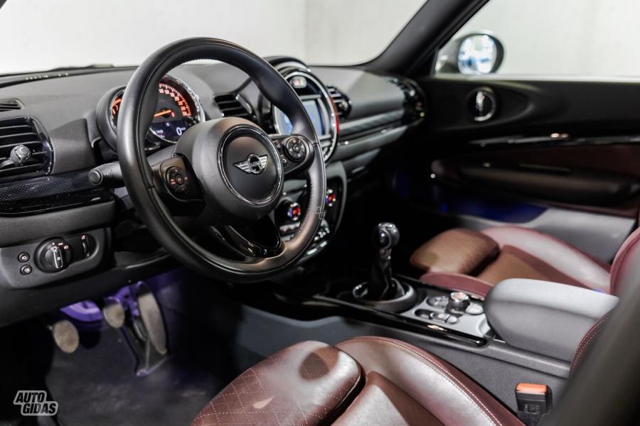 Violet MINI Clubman 2018 in Vilnius, with an engine capacity of 1.50 L and mileage of 89 thousand km for 11881 €, photo 10 on AUTOMOTO.COM.LV
