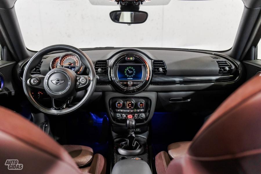 Violet MINI Clubman 2018 in Vilnius, with an engine capacity of 1.50 L and mileage of 89 thousand km for 11881 €, photo 14 on AUTOMOTO.COM.LV