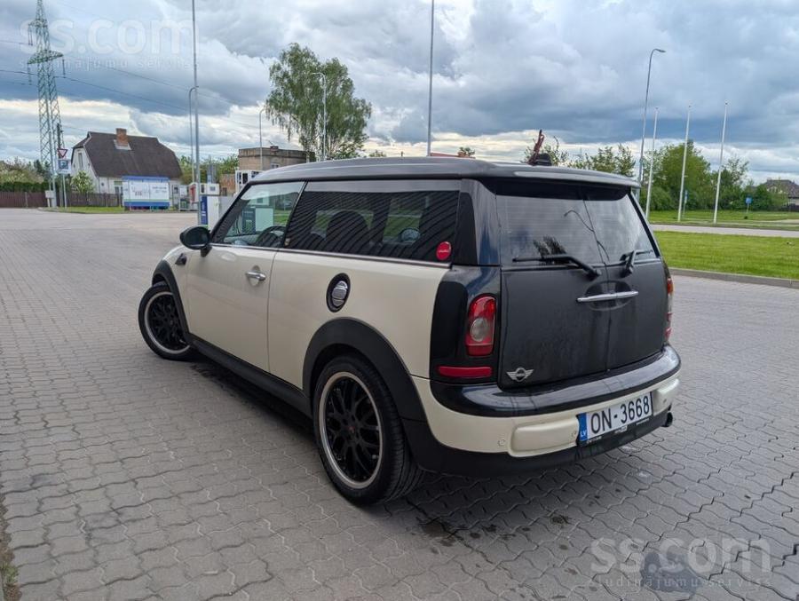 Balts MINI Clubman 2007 Jelgava, ar dzinēja tilpumu 1.60 L un nobraukumu 348 tūkst. km par 2700 €, foto 3 vietnē AUTOMOTO.COM.LV