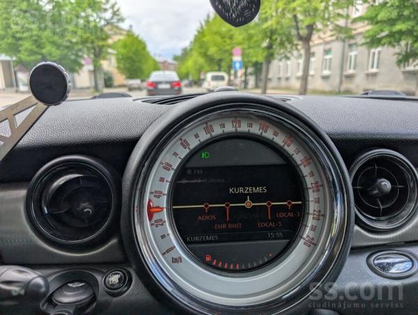 White MINI Clubman 2007 in Jelgava, with an engine capacity of 1.60 L and mileage of 348 thousand km for 2700 €, photo 6 on AUTOMOTO.COM.LV