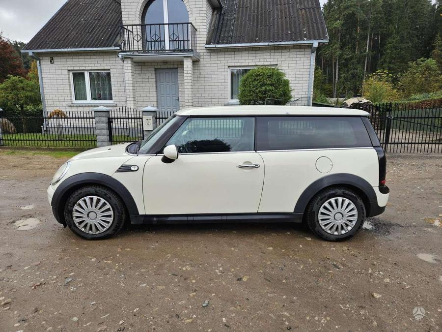 White MINI Clubman 2008 in Kaunas, with an engine capacity of 1.60 L and mileage of 290 thousand km for 2350 €, photo 13 on AUTOMOTO.COM.LV