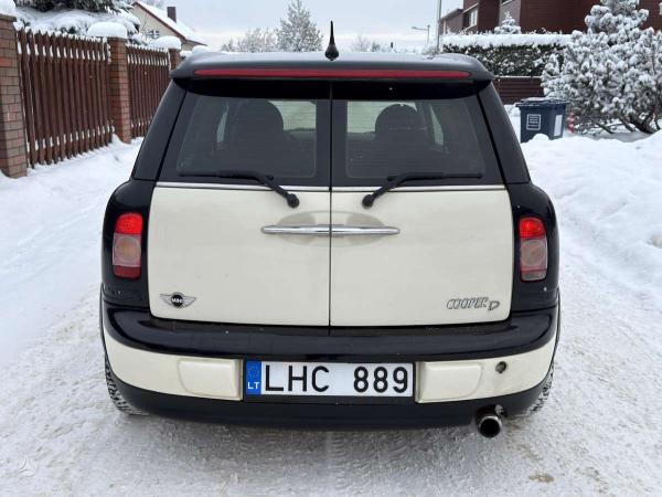 Balts MINI Clubman 2008 Viļņa, ar dzinēja tilpumu 1.60 L un nobraukumu 251 tūkst. km par 2000 €, foto 5 vietnē AUTOMOTO.COM.LV