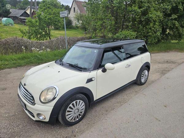 White MINI Clubman 2008 in Prienai, with an engine capacity of 1.60 L and mileage of 289 thousand km for 2250 €, photo 2 on AUTOMOTO.COM.LV