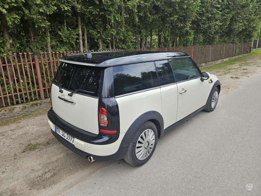 White MINI Clubman 2008 in Prienai, with an engine capacity of 1.60 L and mileage of 289 thousand km for 2250 €, photo 20 on AUTOMOTO.COM.LV