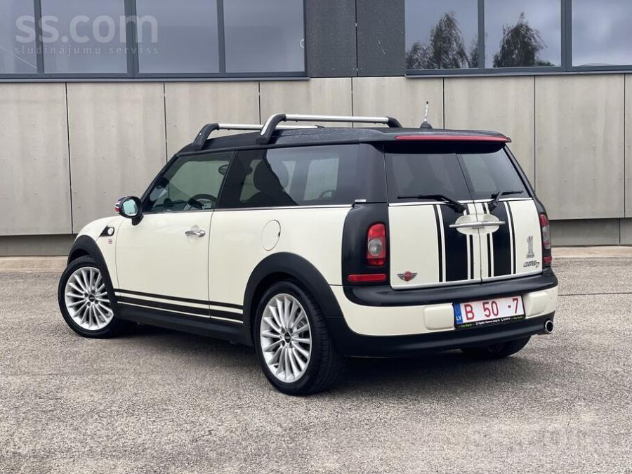 Balts MINI Clubman 2008 Rīga, ar dzinēja tilpumu 1.60 L un nobraukumu 263 tūkst. km par 3490 €, foto 3 vietnē AUTOMOTO.COM.LV