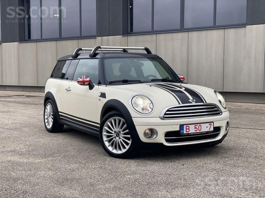 Balts MINI Clubman 2008 Rīga, ar dzinēja tilpumu 1.60 L un nobraukumu 263 tūkst. km par 3490 €, foto 5 vietnē AUTOMOTO.COM.LV