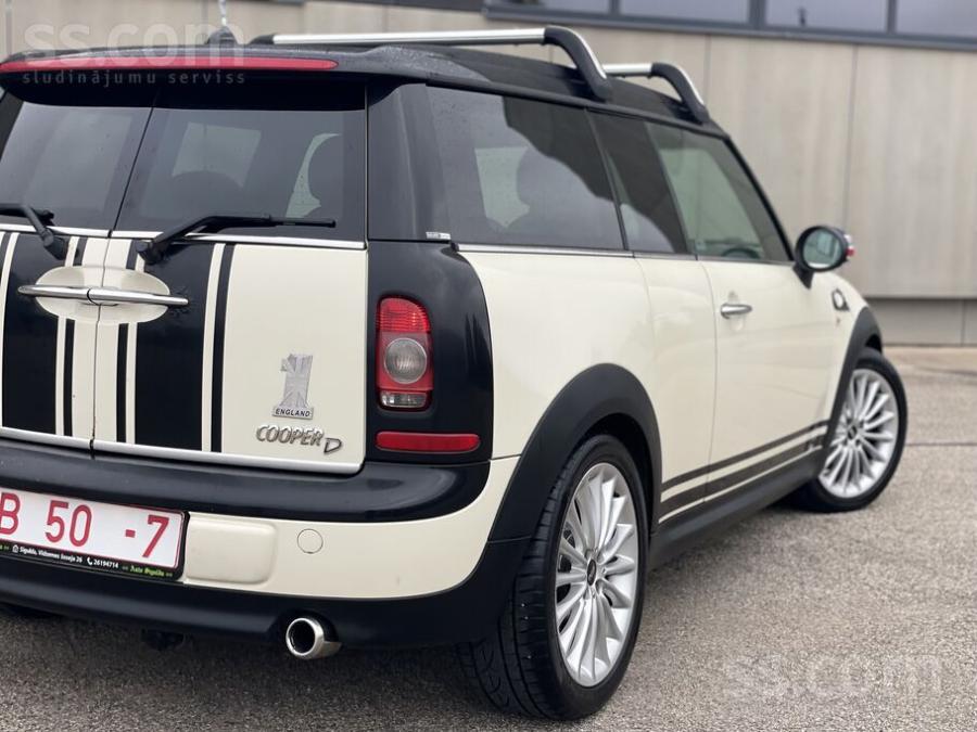 Balts MINI Clubman 2008 Rīga, ar dzinēja tilpumu 1.60 L un nobraukumu 263 tūkst. km par 3490 €, foto 12 vietnē AUTOMOTO.COM.LV