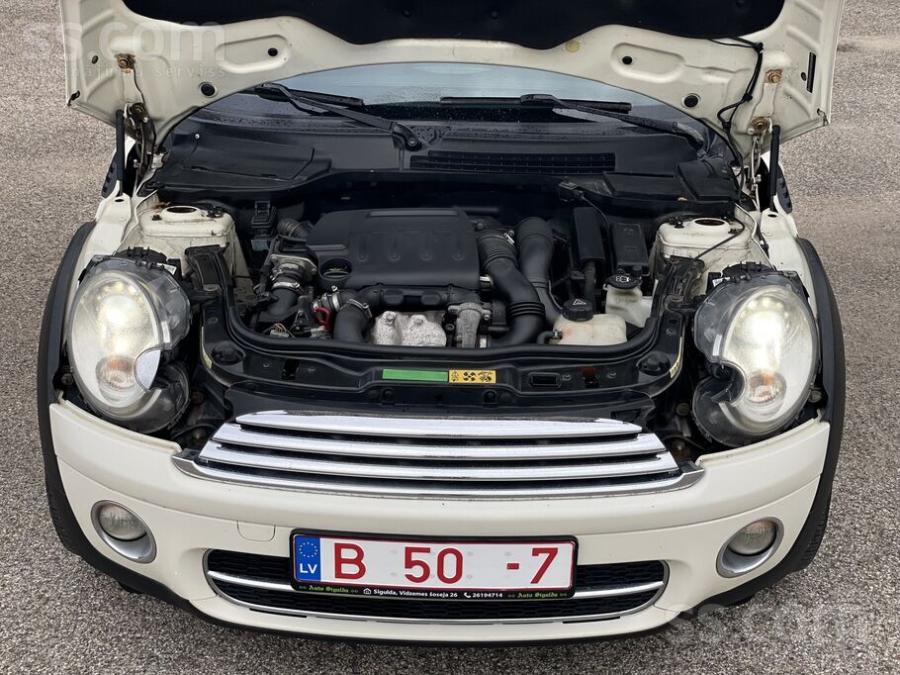 Balts MINI Clubman 2008 Rīga, ar dzinēja tilpumu 1.60 L un nobraukumu 263 tūkst. km par 3490 €, foto 16 vietnē AUTOMOTO.COM.LV