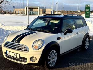 Balts MINI Clubman 2009 Tukums, ar dzinēja tilpumu 1.60 L un nobraukumu 190 tūkst. km par 3500 €, foto  vietnē AUTOMOTO.COM.LV