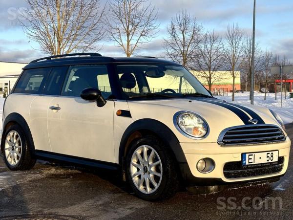 White MINI Clubman 2009 in Tukums, with an engine capacity of 1.60 L and mileage of 190 thousand km for 3500 €, photo 2 on AUTOMOTO.COM.LV