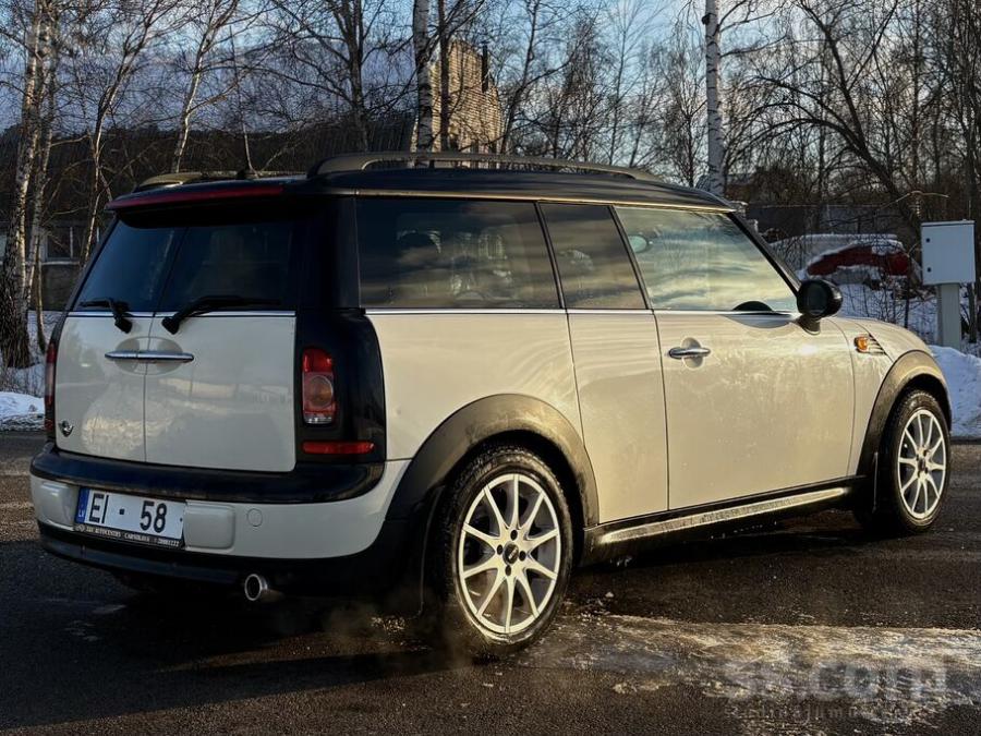 Balts MINI Clubman 2009 Tukums, ar dzinēja tilpumu 1.60 L un nobraukumu 190 tūkst. km par 3500 €, foto 5 vietnē AUTOMOTO.COM.LV