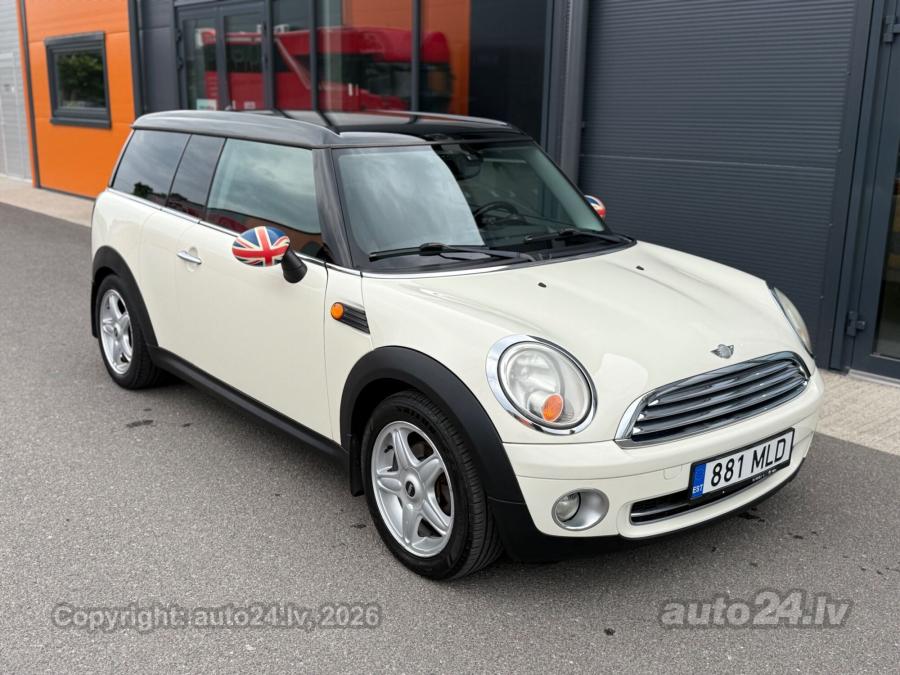 White MINI Clubman 2008 in Kuressaare, with an engine capacity of 1.60 L and mileage of 186 thousand km for 3990 €, photo 3 on AUTOMOTO.COM.LV