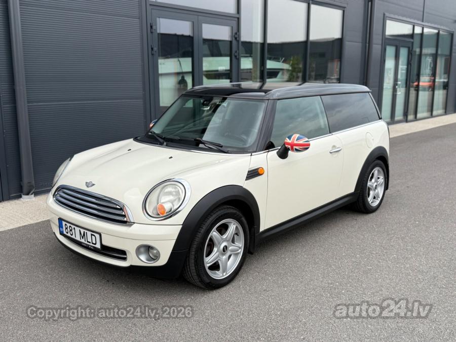 White MINI Clubman 2008 in Kuressaare, with an engine capacity of 1.60 L and mileage of 186 thousand km for 3990 €, photo 4 on AUTOMOTO.COM.LV