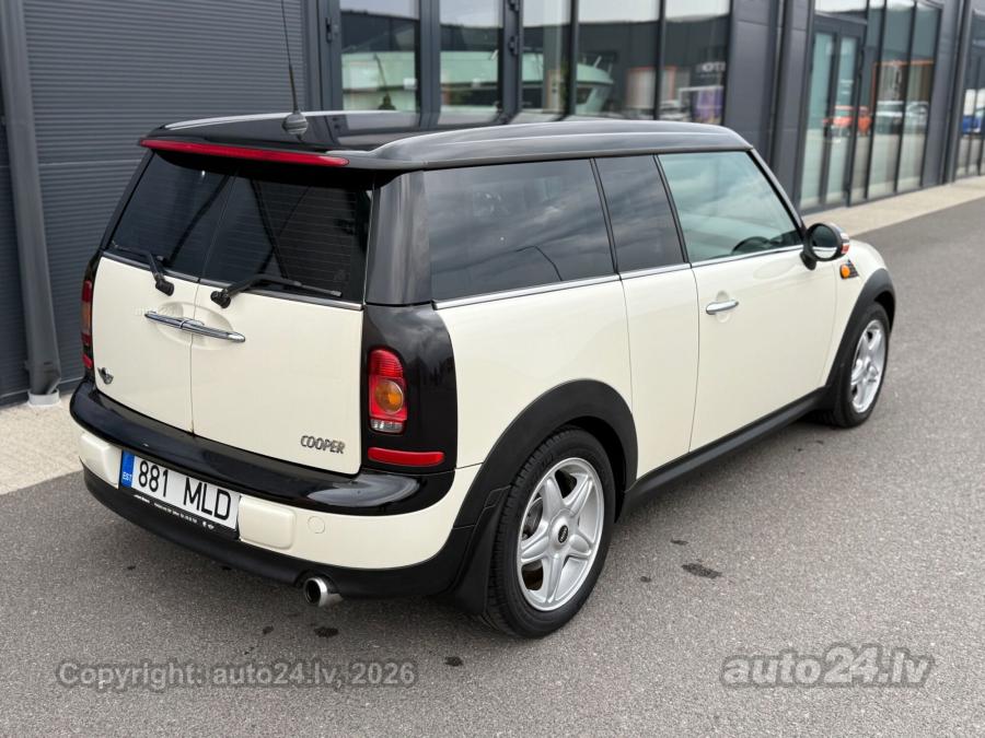 White MINI Clubman 2008 in Kuressaare, with an engine capacity of 1.60 L and mileage of 186 thousand km for 3990 €, photo 5 on AUTOMOTO.COM.LV