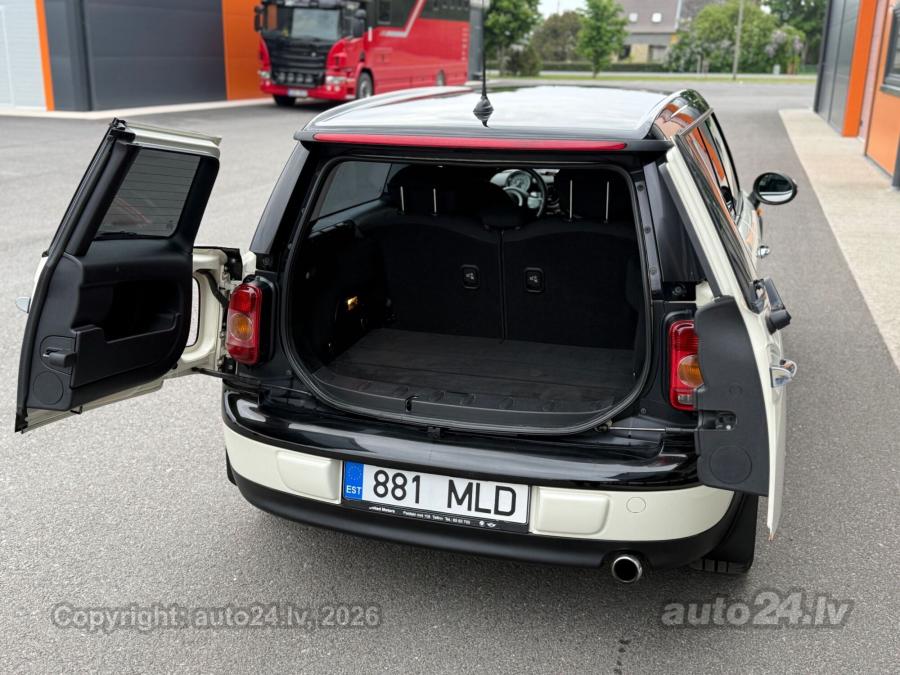 White MINI Clubman 2008 in Kuressaare, with an engine capacity of 1.60 L and mileage of 186 thousand km for 3990 €, photo 13 on AUTOMOTO.COM.LV