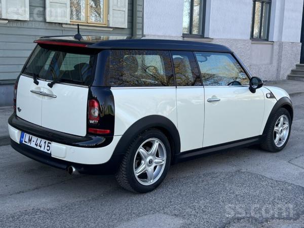 White MINI Clubman 2008 in Riga, with an engine capacity of 1.60 L and mileage of 323 thousand km for 3500 €, photo 6 on AUTOMOTO.COM.LV