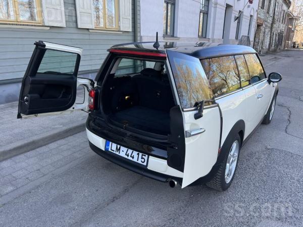 Белый Мини Клабмен 2008 в Рига, объемом двигателя 1.60 л и пробегом 323 тыс. км за 3500 €, фото 7 на AUTOMOTO.COM.LV