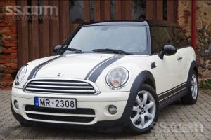Balts MINI Clubman 2011 Rīga, ar dzinēja tilpumu 1.60 L un nobraukumu 220 tūkst. km par 4500 €, foto  vietnē AUTOMOTO.COM.LV