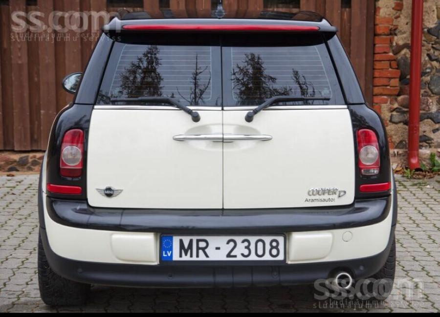 Balts MINI Clubman 2011 Rīga, ar dzinēja tilpumu 1.60 L un nobraukumu 220 tūkst. km par 4500 €, foto 6 vietnē AUTOMOTO.COM.LV