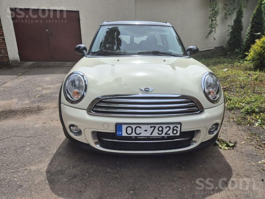 White MINI Clubman 2012 in Daugavpils, with an engine capacity of 2.00 L and mileage of 174 thousand km for 6750 €, photo 35 on AUTOMOTO.COM.LV