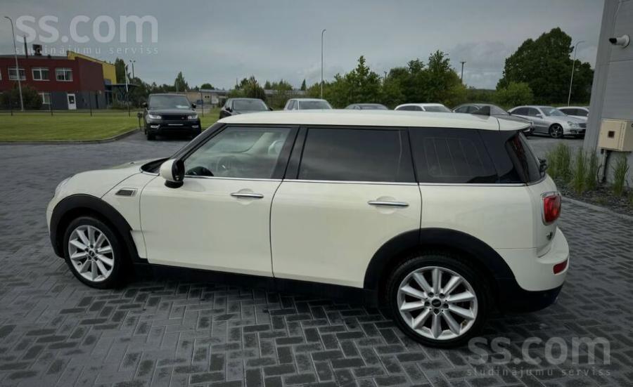 White MINI Clubman 2017 in Telschi, with an engine capacity of 1.50 L and mileage of 184 thousand km for 7299 €, photo 7 on AUTOMOTO.COM.LV