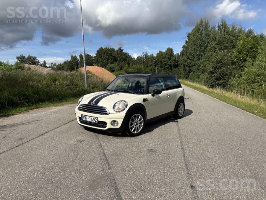 Dzeltens MINI Clubman 2009 Tukums, ar dzinēja tilpumu 1.60 L un nobraukumu 190 tūkst. km par 3490 €, foto 3 vietnē AUTOMOTO.COM.LV