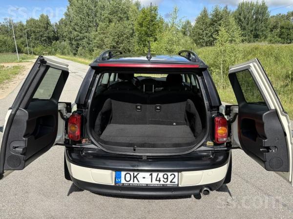 Dzeltens MINI Clubman 2009 Tukums, ar dzinēja tilpumu 1.60 L un nobraukumu 190 tūkst. km par 3490 €, foto 7 vietnē AUTOMOTO.COM.LV