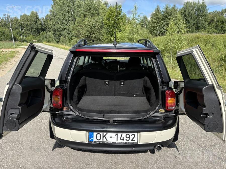 Dzeltens MINI Clubman 2009 Tukums, ar dzinēja tilpumu 1.60 L un nobraukumu 190 tūkst. km par 3490 €, foto 8 vietnē AUTOMOTO.COM.LV