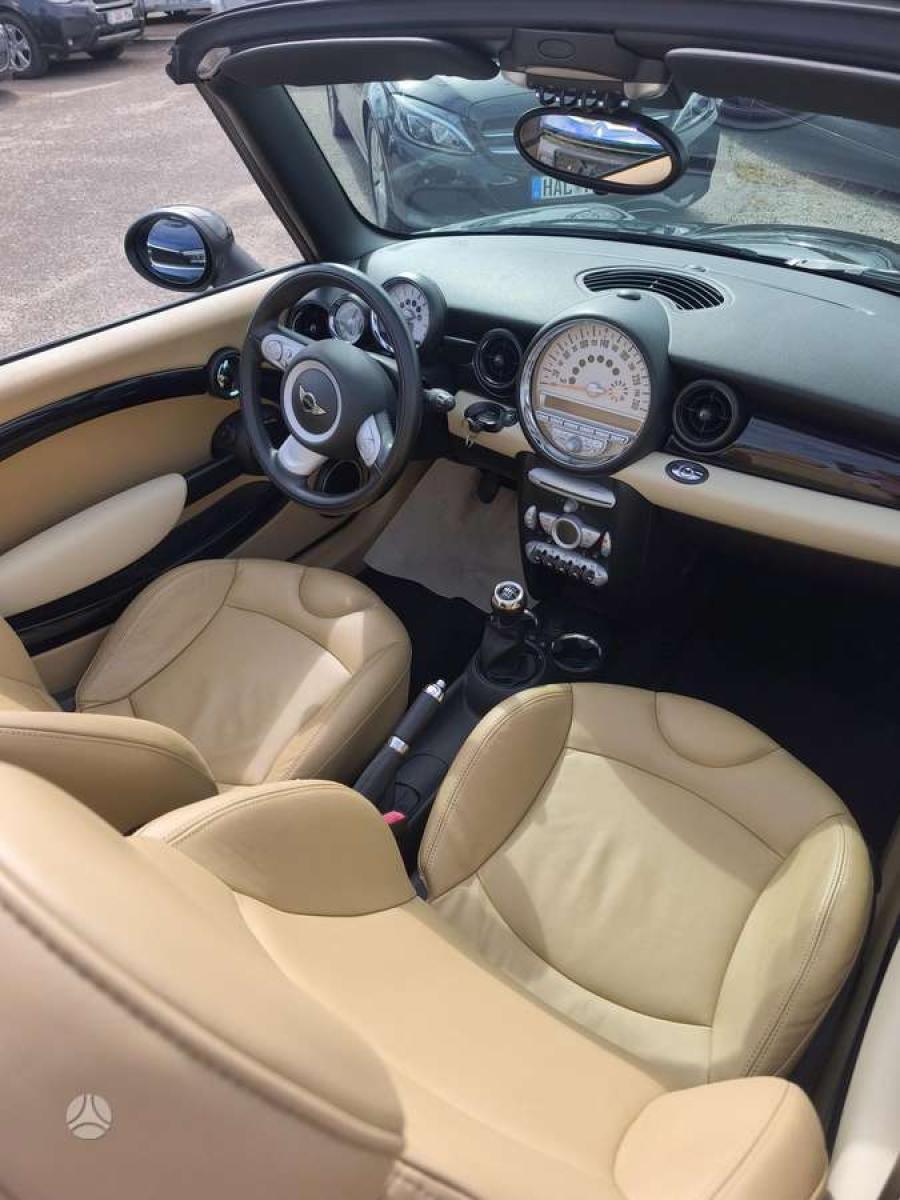 Melns MINI Cooper 2010 Kauņa, ar dzinēja tilpumu 1.60 L un nobraukumu 111 tūkst. km par 4450 €, foto 6 vietnē AUTOMOTO.COM.LV