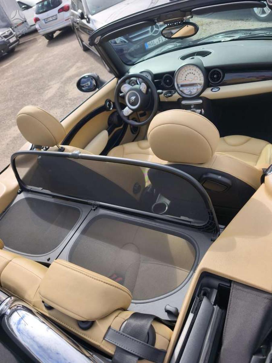 Melns MINI Cooper 2010 Kauņa, ar dzinēja tilpumu 1.60 L un nobraukumu 111 tūkst. km par 4450 €, foto 7 vietnē AUTOMOTO.COM.LV