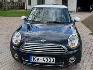 Black MINI Cooper 2006 in Riga, with an engine capacity of 1.60 L and mileage of 230 thousand km for 1795 €, photo 1 on AUTOMOTO.COM.LV