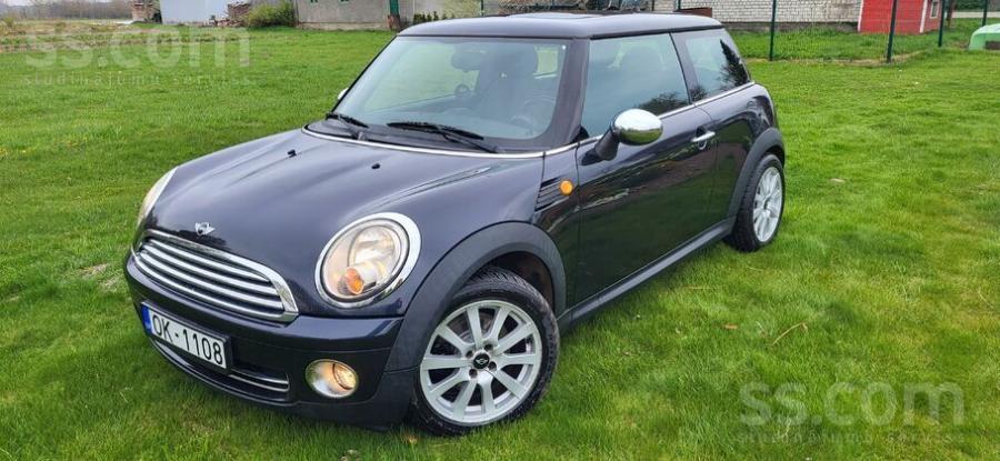 Melns MINI Cooper 2007 Liepāja, ar dzinēja tilpumu 1.60 L un nobraukumu 192 tūkst. km par 2850 €, foto 3 vietnē AUTOMOTO.COM.LV