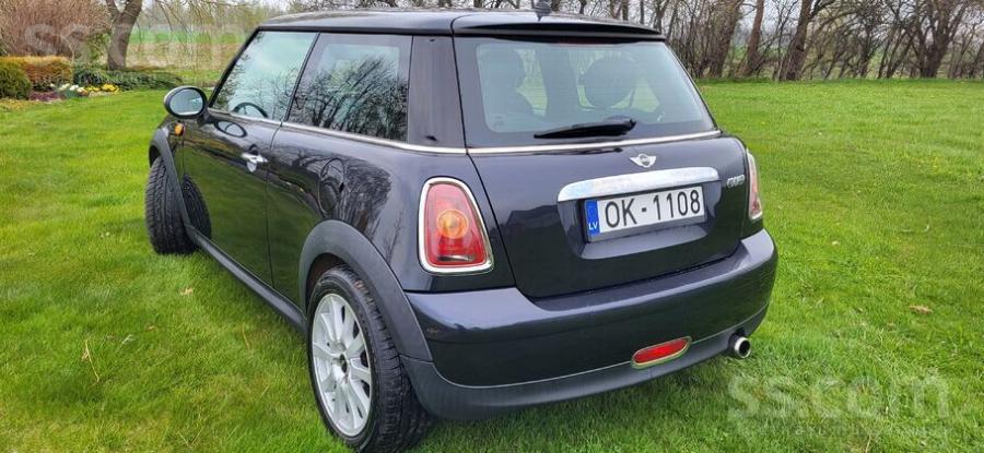 Melns MINI Cooper 2007 Liepāja, ar dzinēja tilpumu 1.60 L un nobraukumu 192 tūkst. km par 2850 €, foto 4 vietnē AUTOMOTO.COM.LV