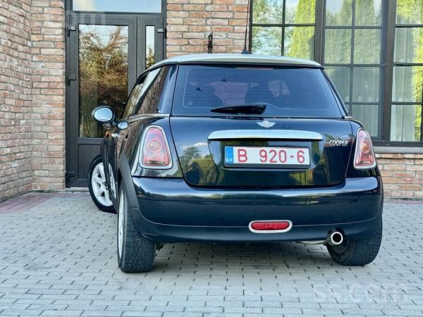 Black MINI Cooper 2007 in Jelgava, with an engine capacity of 1.60 L and mileage of 0 thousand km for 1350 €, photo 6 on AUTOMOTO.COM.LV