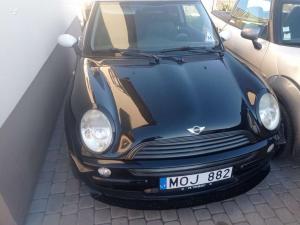 Melns MINI Cooper 2002 Vilkaviškis, ar dzinēja tilpumu 1.60 L un nobraukumu 283 tūkst. km par 1250 €, foto 3 vietnē AUTOMOTO.COM.LV
