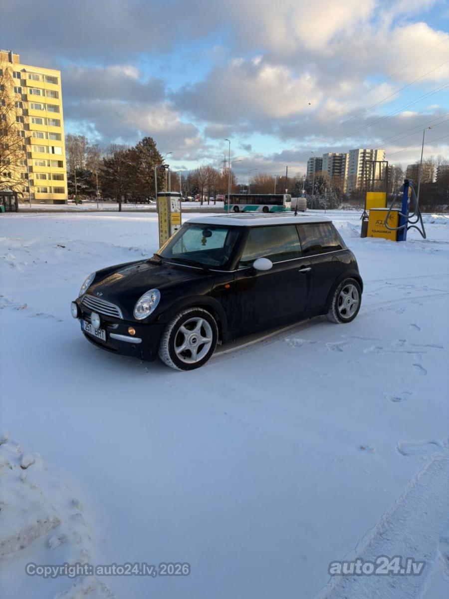 Melns MINI Cooper 2003 Tallina, ar dzinēja tilpumu 1.60 L un nobraukumu 260 tūkst. km par 2100 €, foto 1 vietnē AUTOMOTO.COM.LV