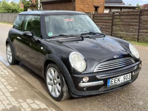 Melns MINI Cooper 2003 Viļņa, ar dzinēja tilpumu 1.60 L un nobraukumu 261 tūkst. km par 1150 €, foto 6 vietnē AUTOMOTO.COM.LV
