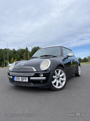 Black MINI Cooper 2004 in Tallinn, with an engine capacity of 1.60 L and mileage of 246 thousand km for 4200 €, photo  on AUTOMOTO.COM.LV