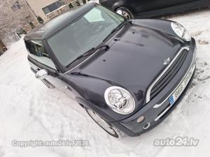 Black MINI Cooper 2005 in Tallinn, with an engine capacity of 1.60 L and mileage of 216 thousand km for 2800 €, photo 6 on AUTOMOTO.COM.LV